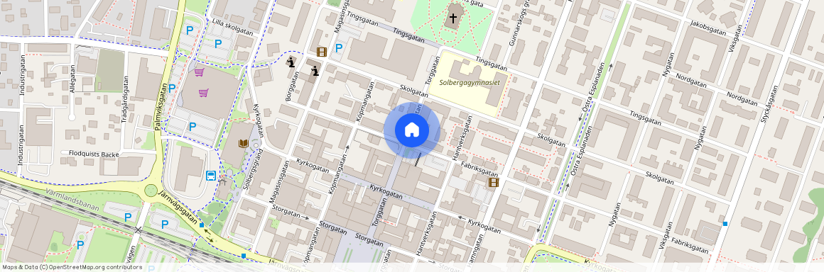 3-rumslägenhet på Torggatan 14 E, 671 31 Arvika | Rentumo